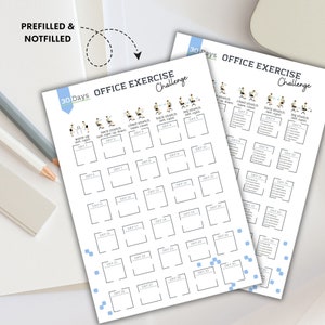 30 Day Office Exercise Challenge | Should Neck Exercise |desk Yoga ...