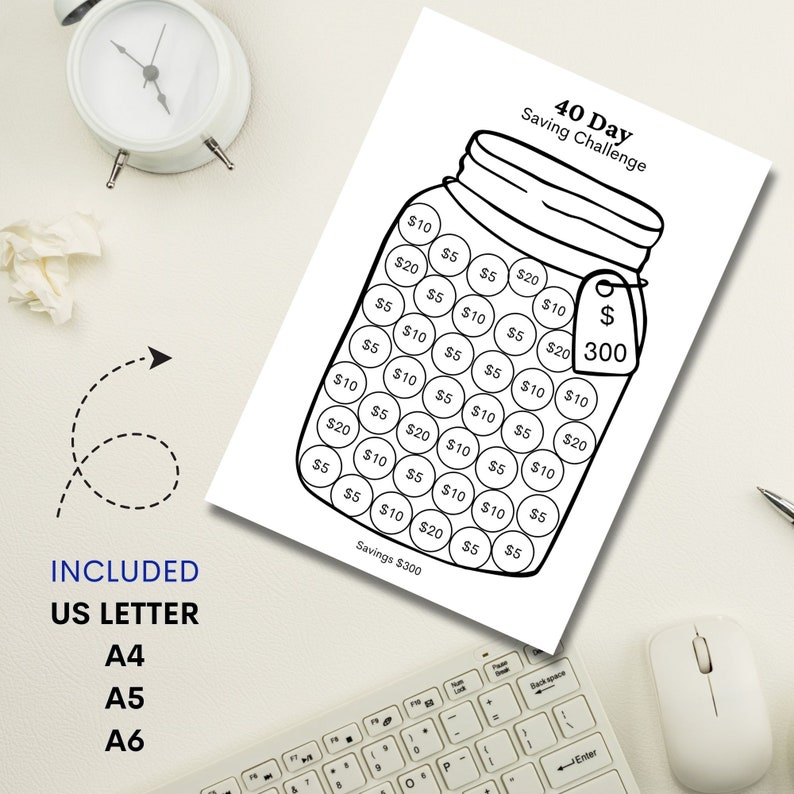 Money Saving Challenge | 300 Dollar Saving | Moneybox Saving Challenge ...