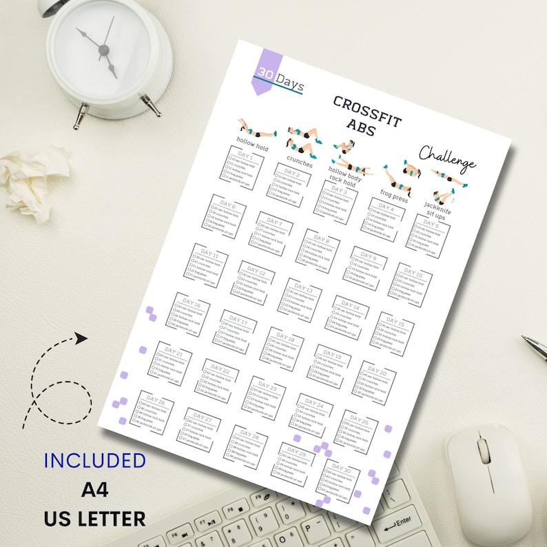 Crossfit Bundle |5 Products | 30 Day Workout Challenge |home Crossfit ...