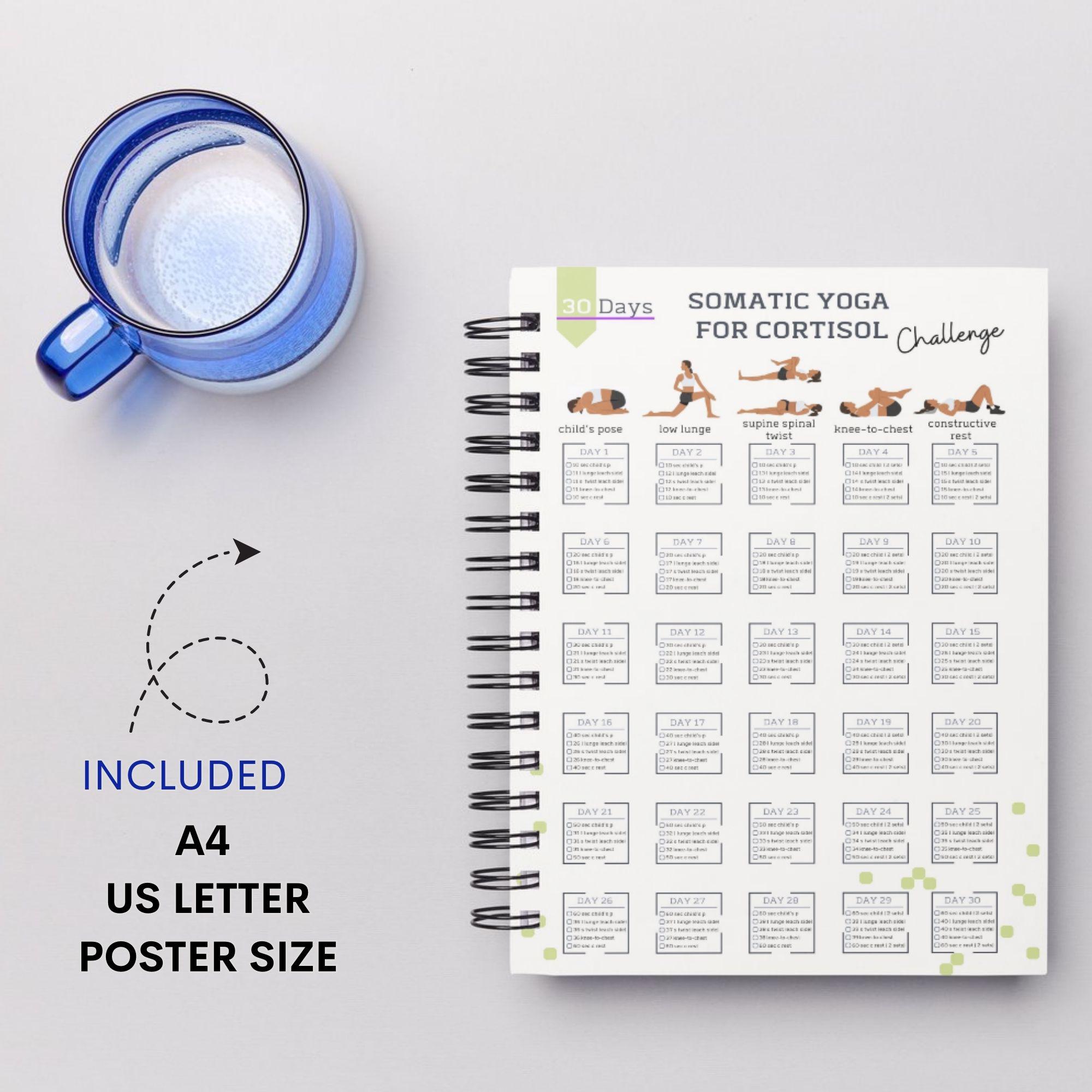 Somatic Yoga for Cortisol Challenge| Somatic Exercise | Stress Hormone ...