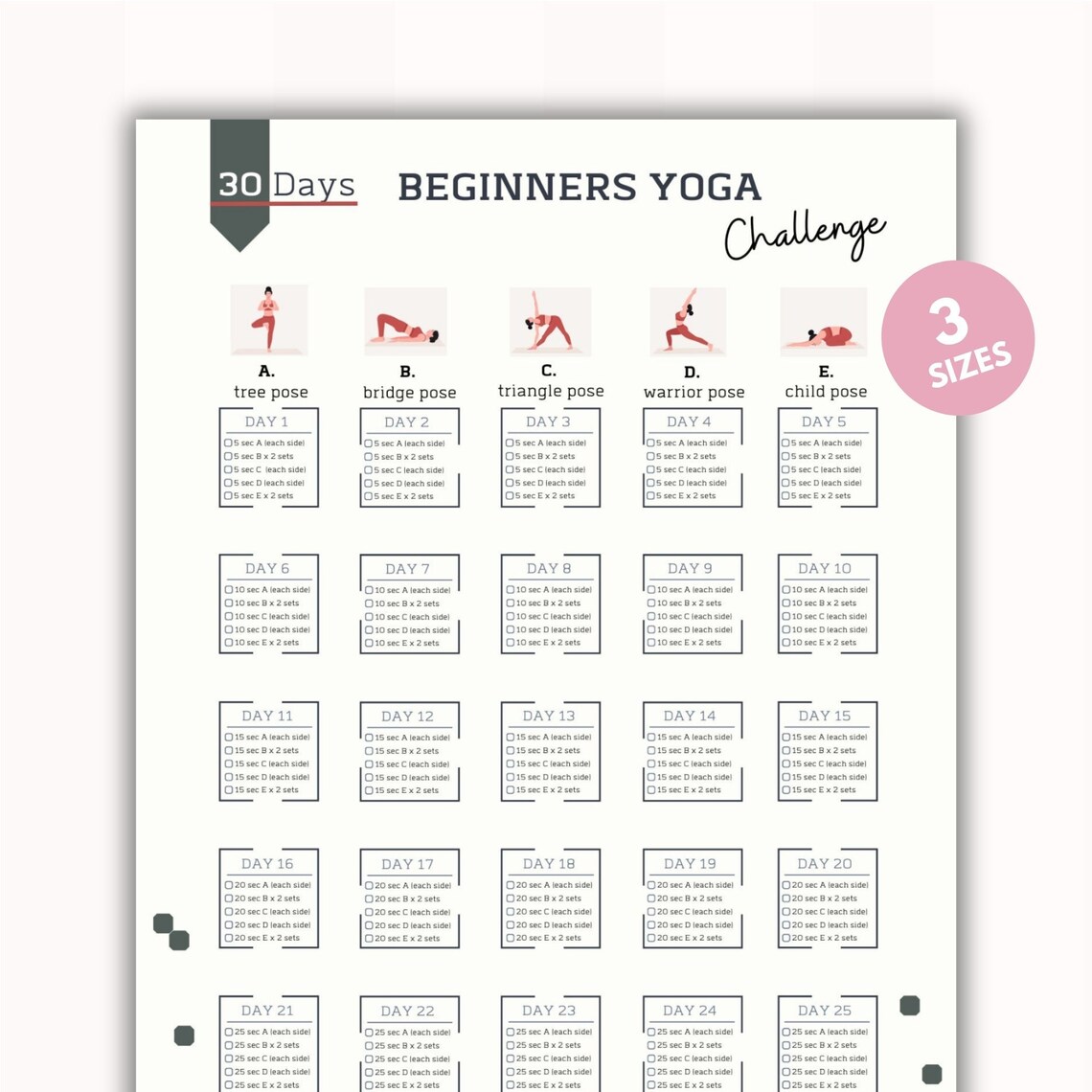 30 Day Challenge Begginers Yoga | Self Challenge Yoga | House Workout ...