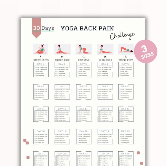 30 Day Lower Back Challenge