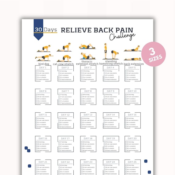 30 Day Lower Back Challenge