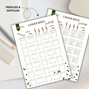 30 Day Lower Body Challenge | Lower Exercise |30 Day Challenge |abs ...