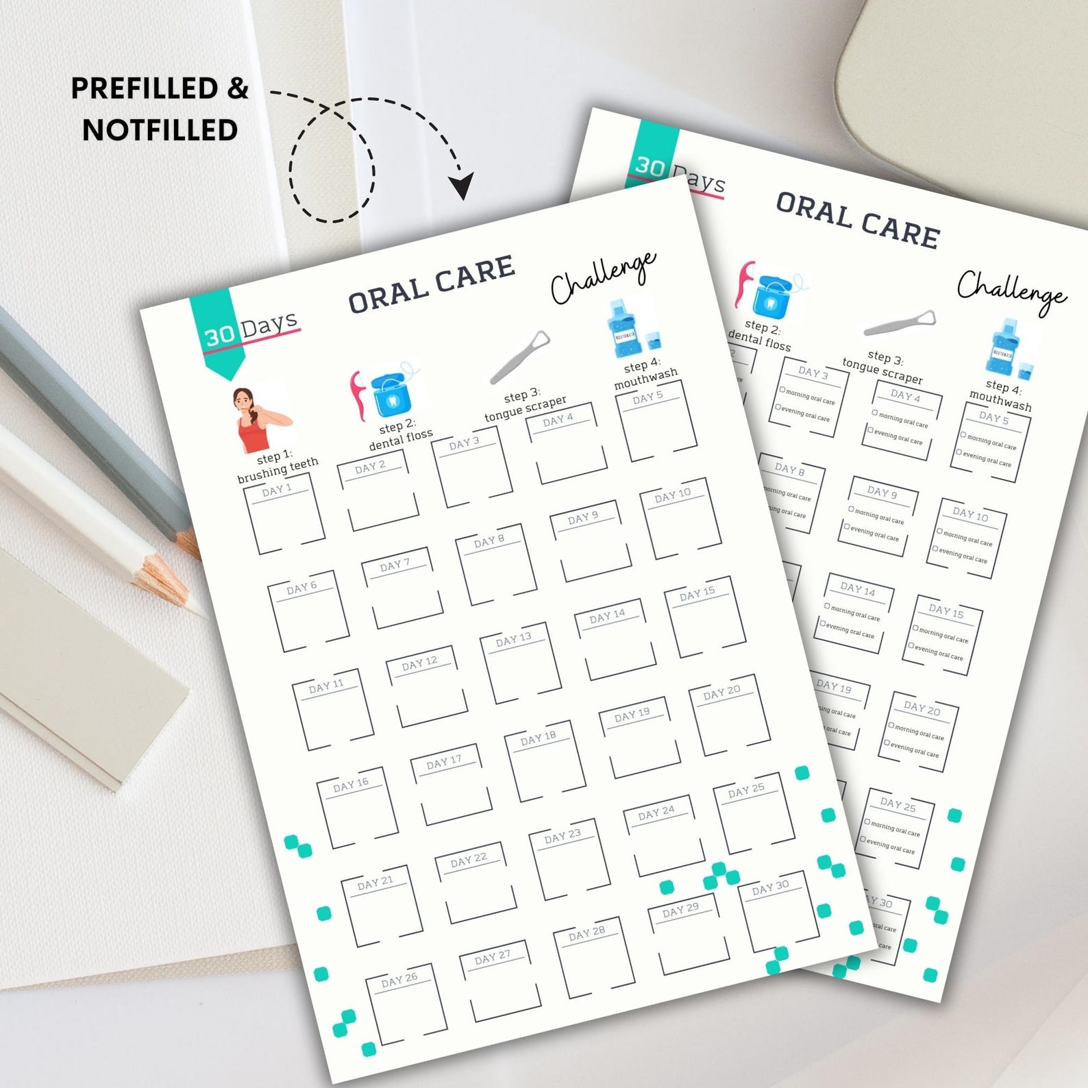 Oral Care Challenge | Tooth Care | Tooth Brushing | 30 Day Challenge ...