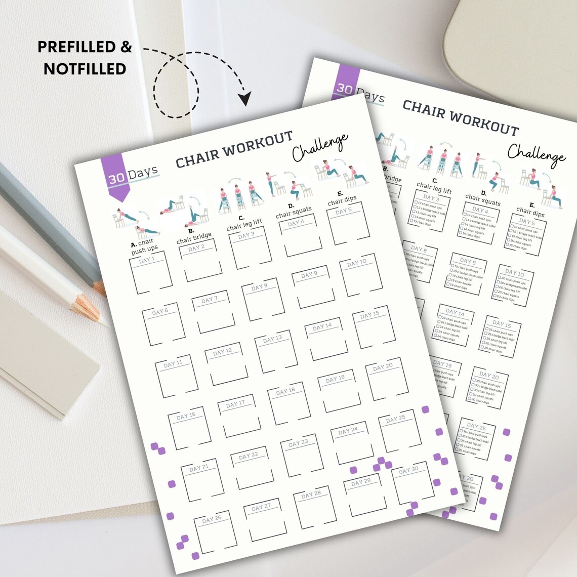 Ultimate Workout Bundle Workout Workbook 50 Product 30 Day Workout ...