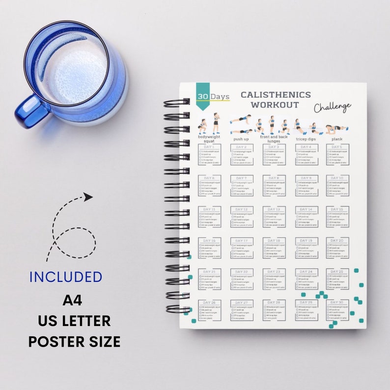 30 Day Calisthenics Workout Challenge | Bicep Workout | Full Body ...