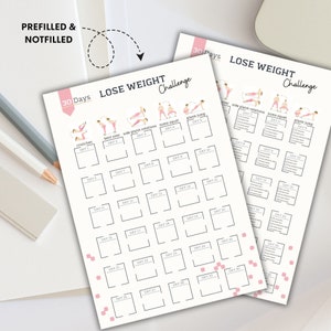 30 Day Lose Weight Challenge | House Workout | Fitness Challenge ...