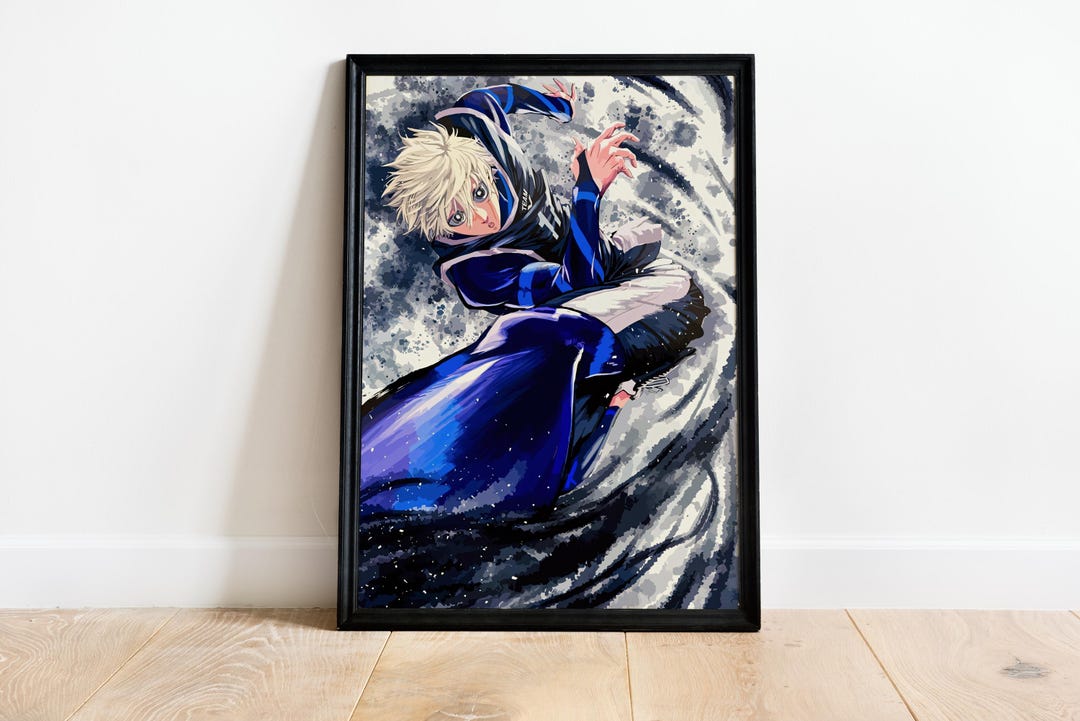 Blue Lock Nagi Poster, Wall Art, Anime Fan Art, Home Decor, Anime Print ...