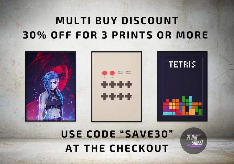 Super Mario Print, Wall Art, Retro Gaming Poster, Gamer Decor, Nintendo ...