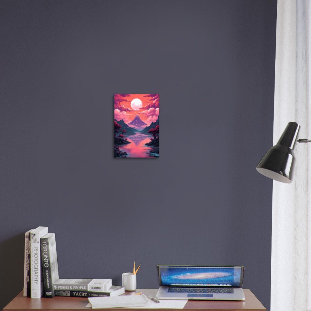Premium Poster Glowing Sunset - Etsy