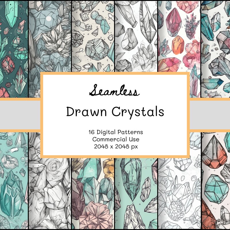 Crystal Patterns - Etsy