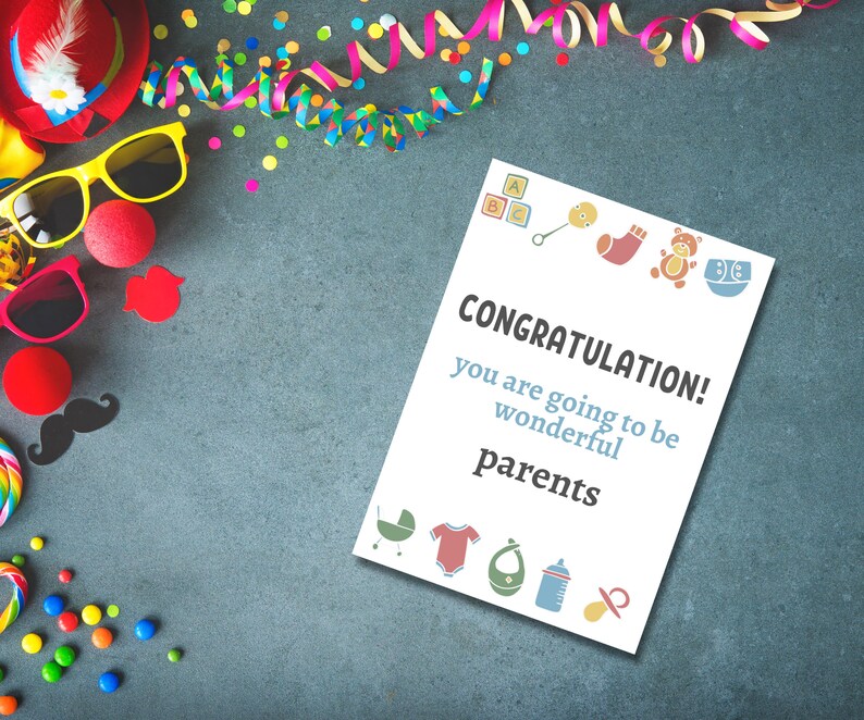 Printable Congratulation Card for Parents - Etsy