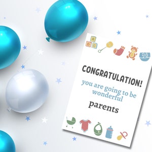Printable Congratulation Card for Parents - Etsy