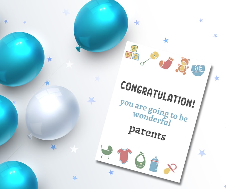 Printable Congratulation Card for Parents - Etsy