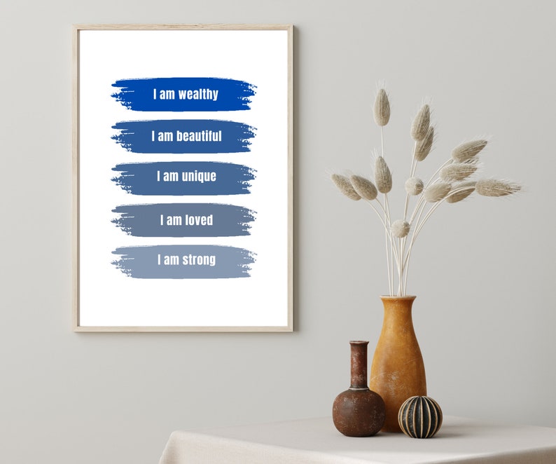Printable Affirmation Poster - Etsy