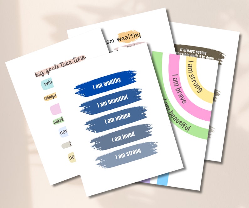 Printable Affirmation Poster - Etsy