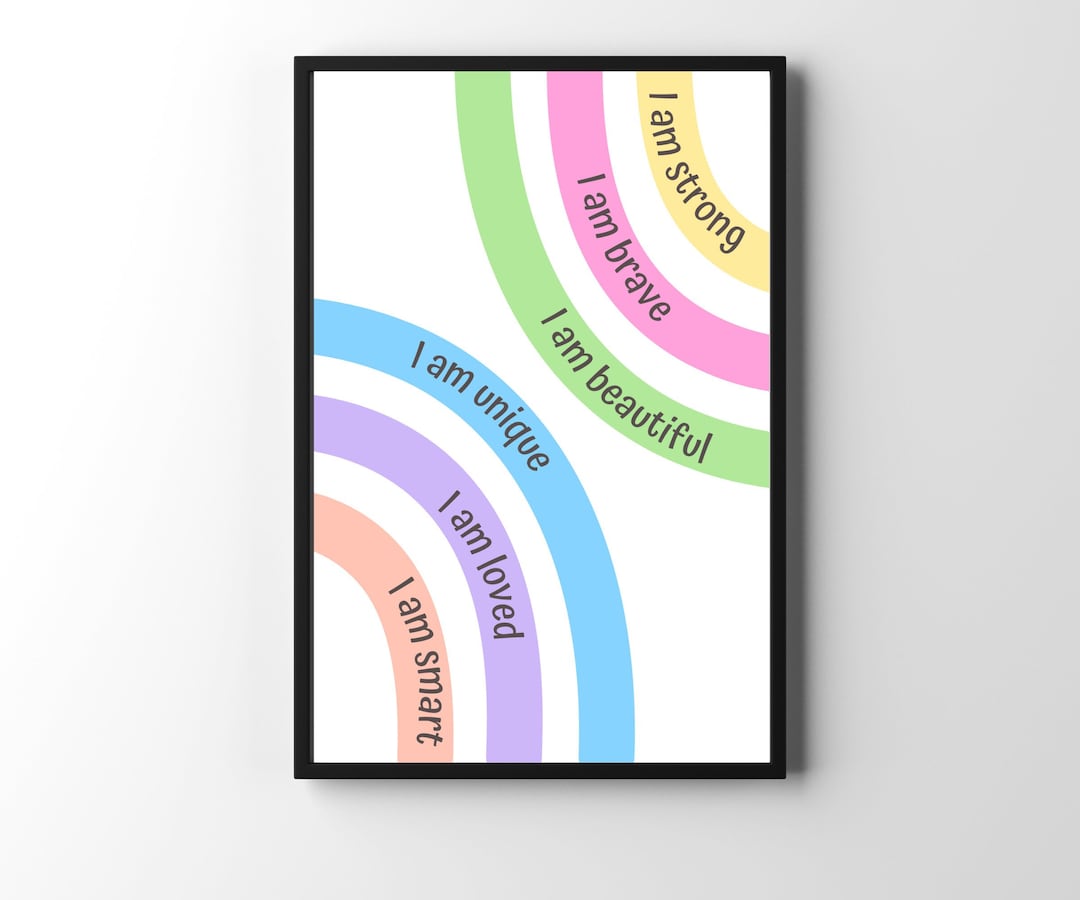 Printable Affirmation Poster - Etsy