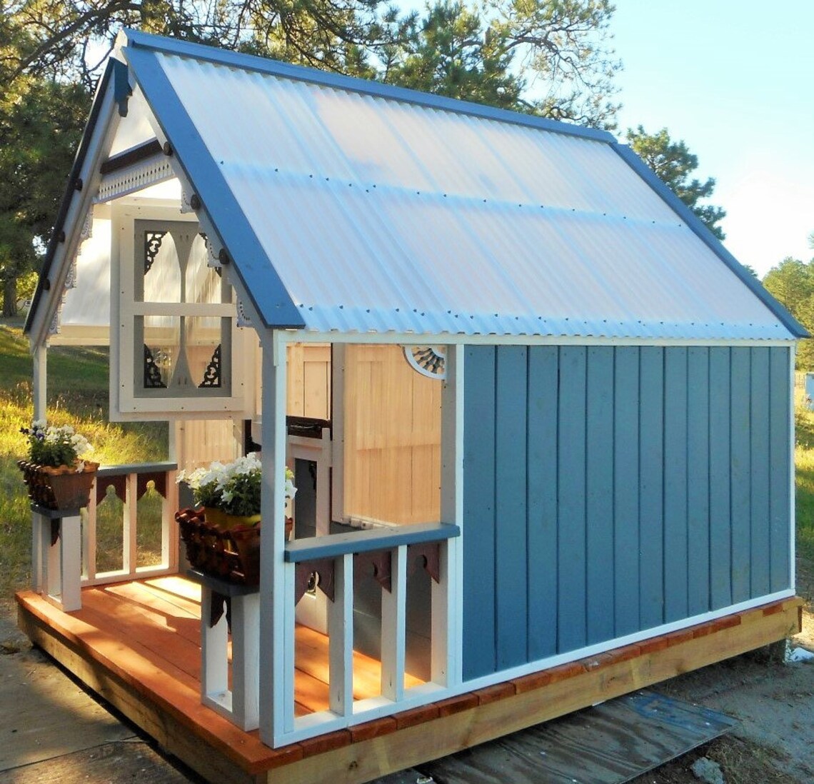 DIY She Shed or Storage Shed With a Variety of Uses in Both Imperial ...