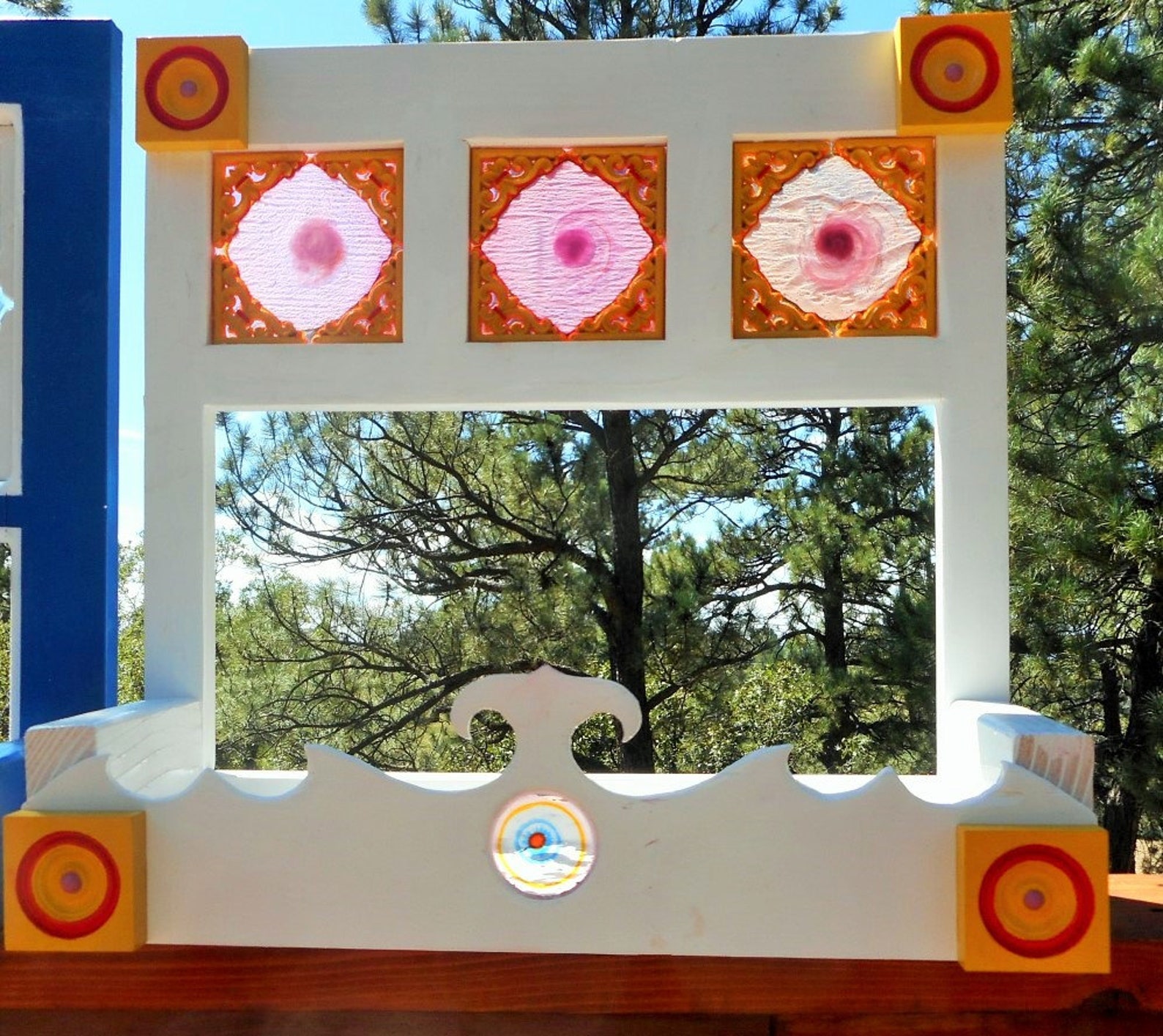 Easy DIY Window Frame Planter Boxes With Suncatchers - Etsy