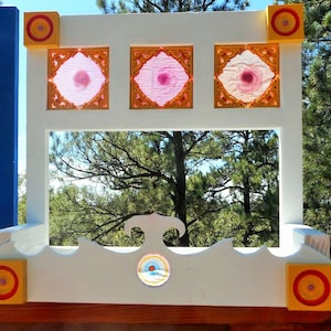 Easy DIY Window Frame Planter Boxes With Suncatchers - Etsy