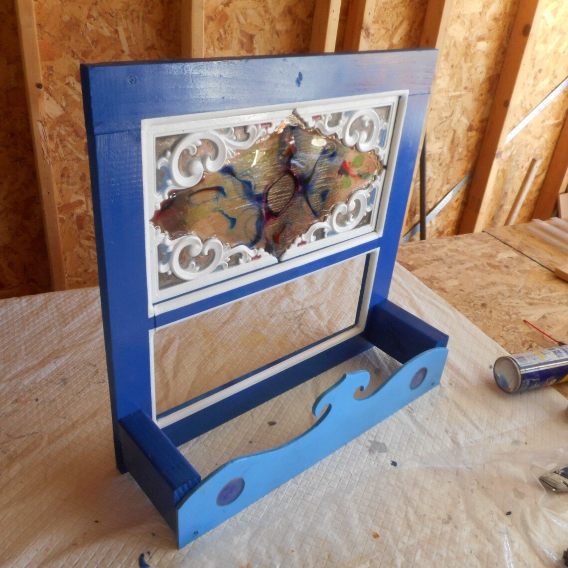 Easy DIY Window Frame Planter Boxes With Suncatchers - Etsy