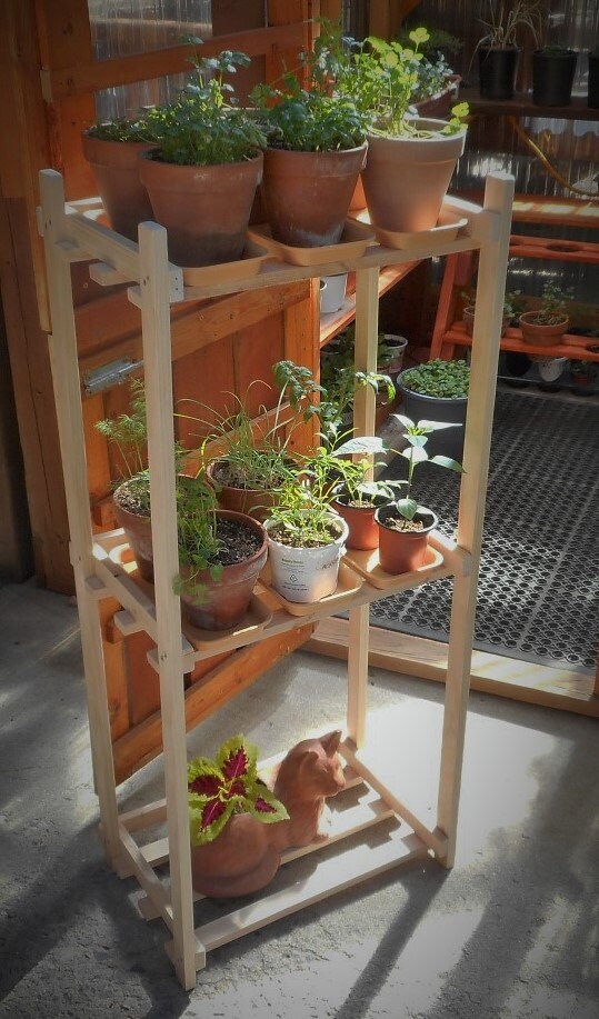 DIY Plant Stand / Harvest Rack - Etsy