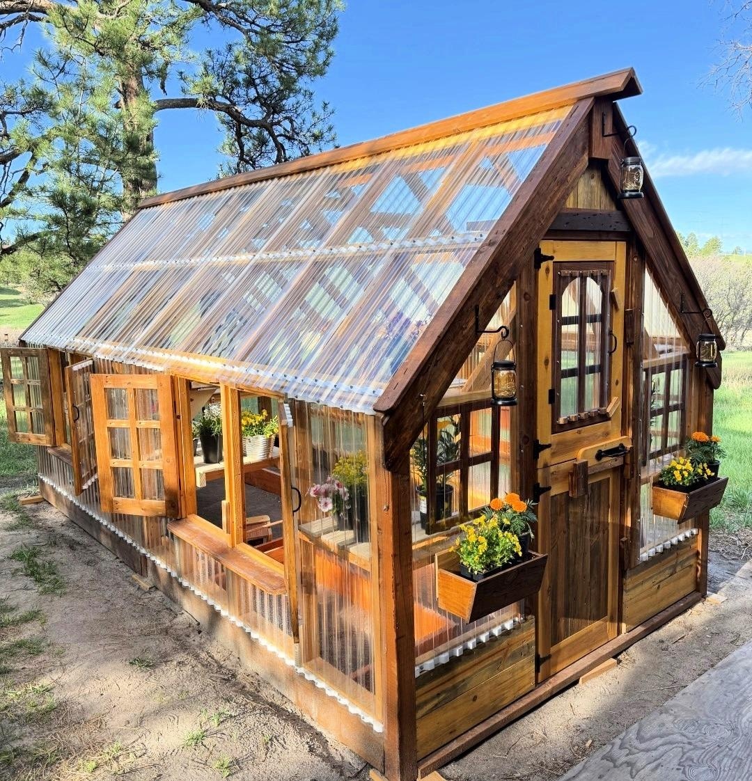 8' X 16' Greenhouse Plans, DIY, How to Build a Greenhouse - Etsy