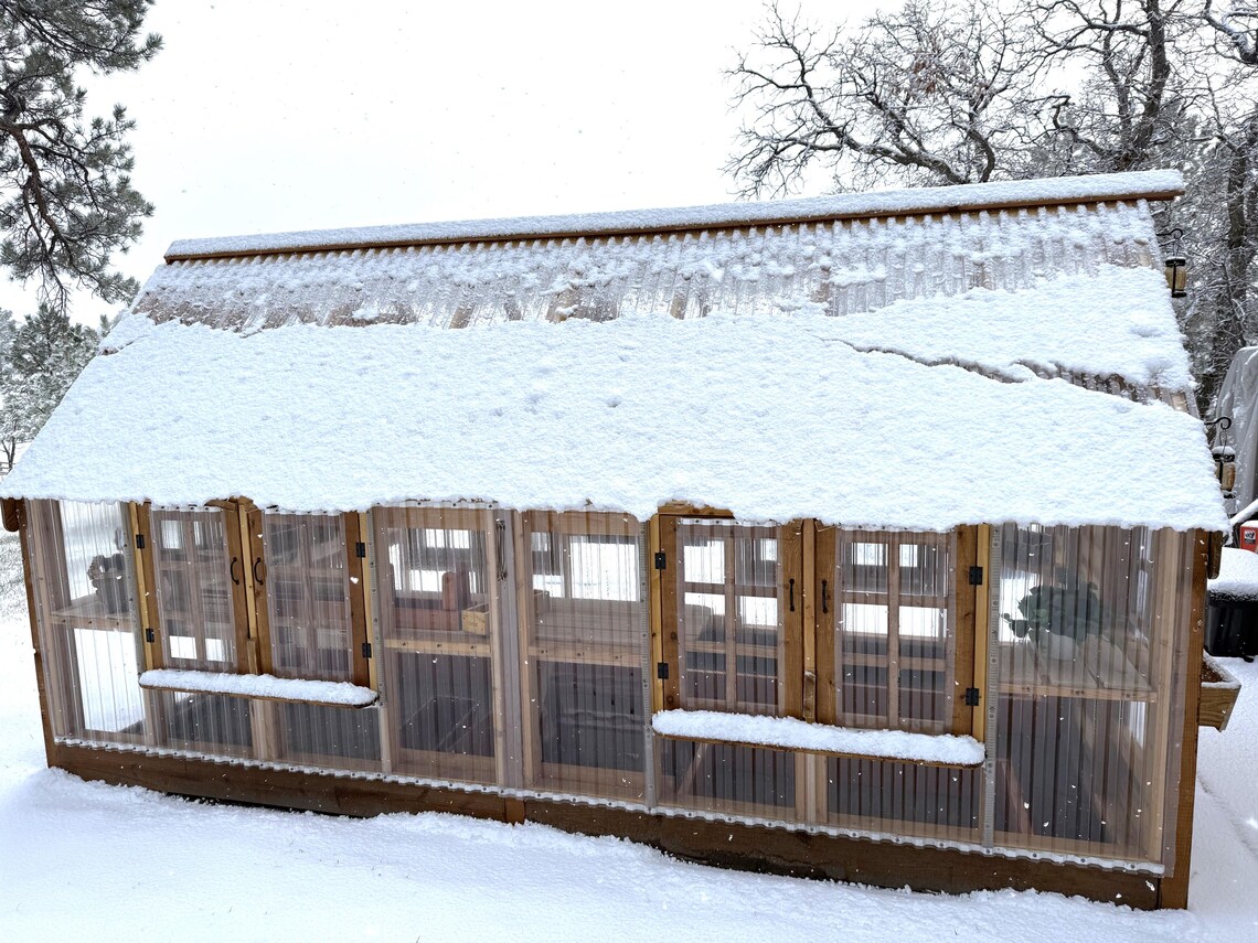 8' X 16' Greenhouse Plans, DIY, How to Build a Greenhouse - Etsy Canada