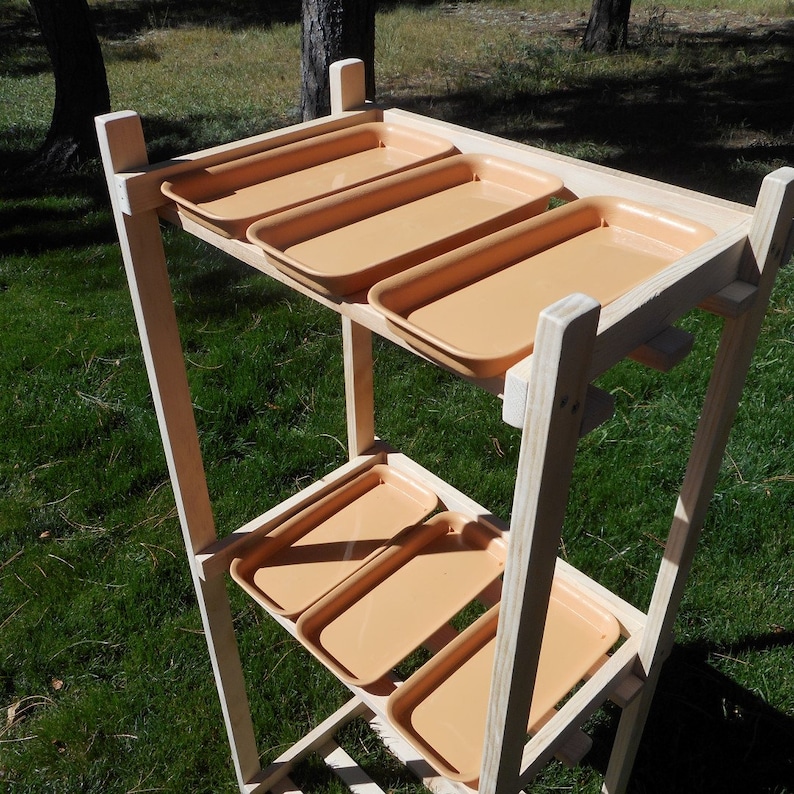 DIY Plant Stand / Harvest Rack - Etsy