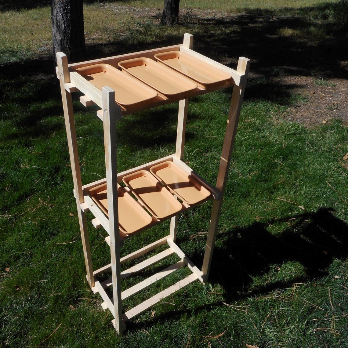 DIY Plant Stand / Harvest Rack - Etsy