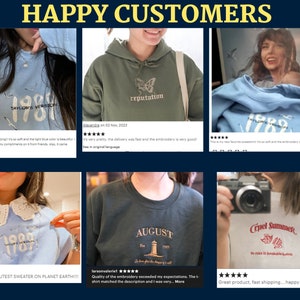 Heartbreak is the National Anthem Sweatshirt, New Romantics Embroidered ...