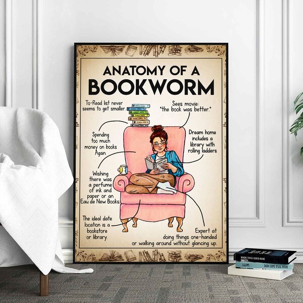 To Do List Bookish Poster Reader Art Print Typography Bookish Art Print ...