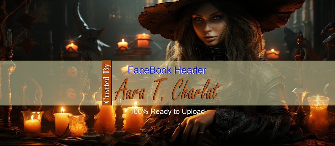 Ready-to-use Facebook Header - Witch's Whimsy Halloween Elegance for ...