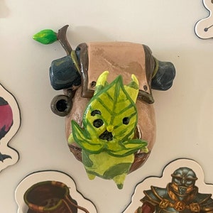 Handmade Tears of the Kingdom Inspired Korok With a Backpack Fridge ...