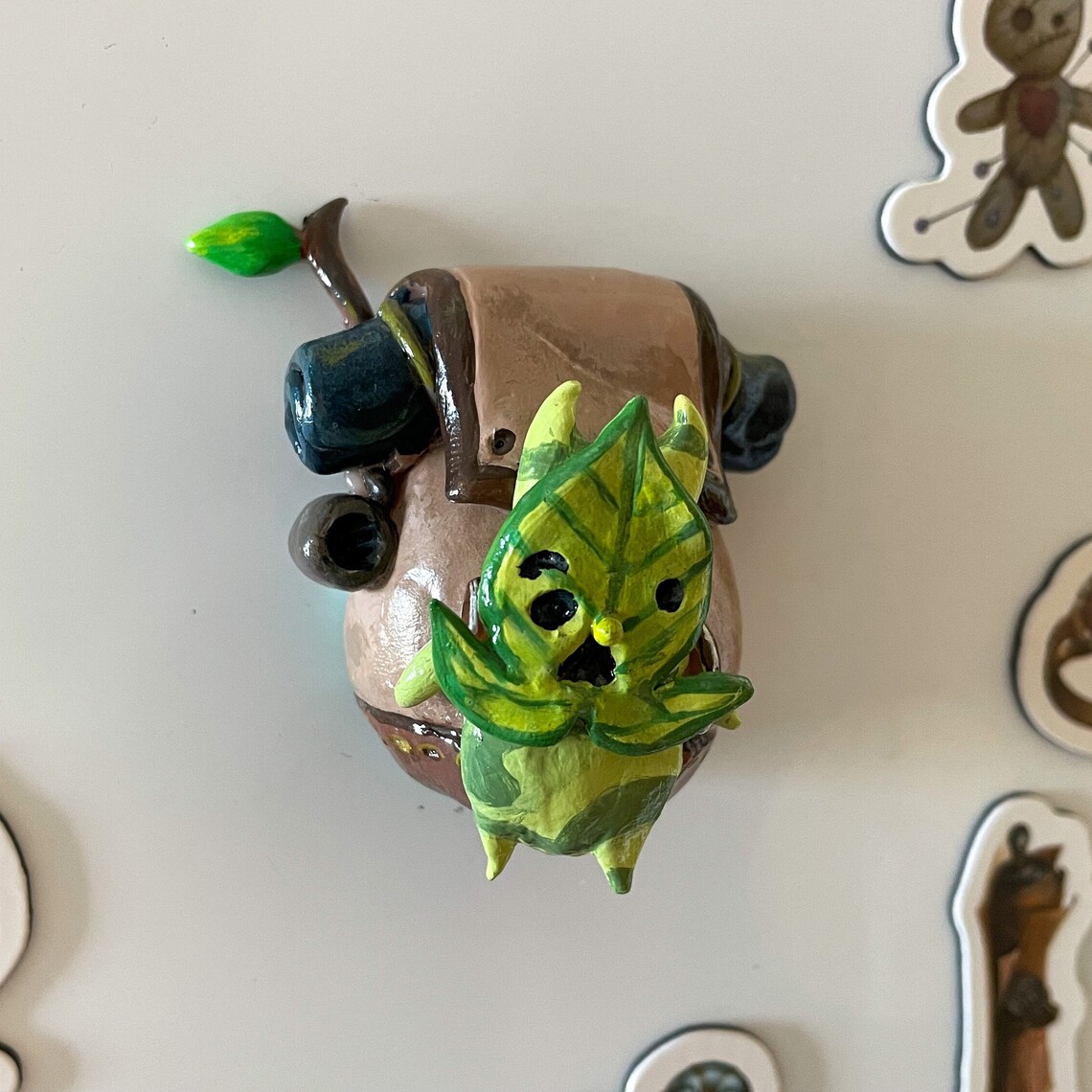Tears of the Kingdom Inspired Korok With a Backpack Fridge - Etsy