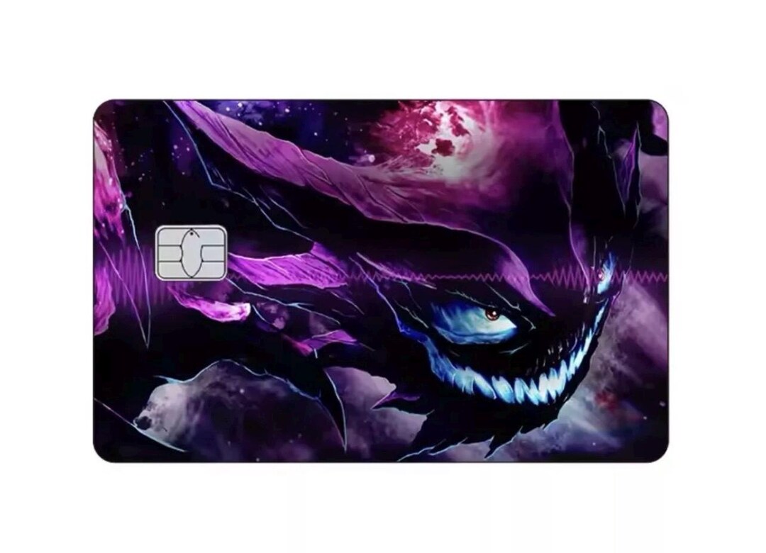 Haunter Credit Debit Card Skin Decal Sticker Vinly Small Chip - Etsy