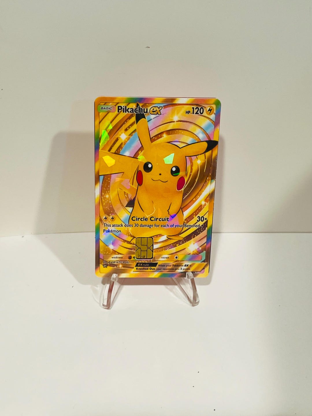 Pikachu Credit Debit Card Skin Decal Sticker Vinly Small Chip ...