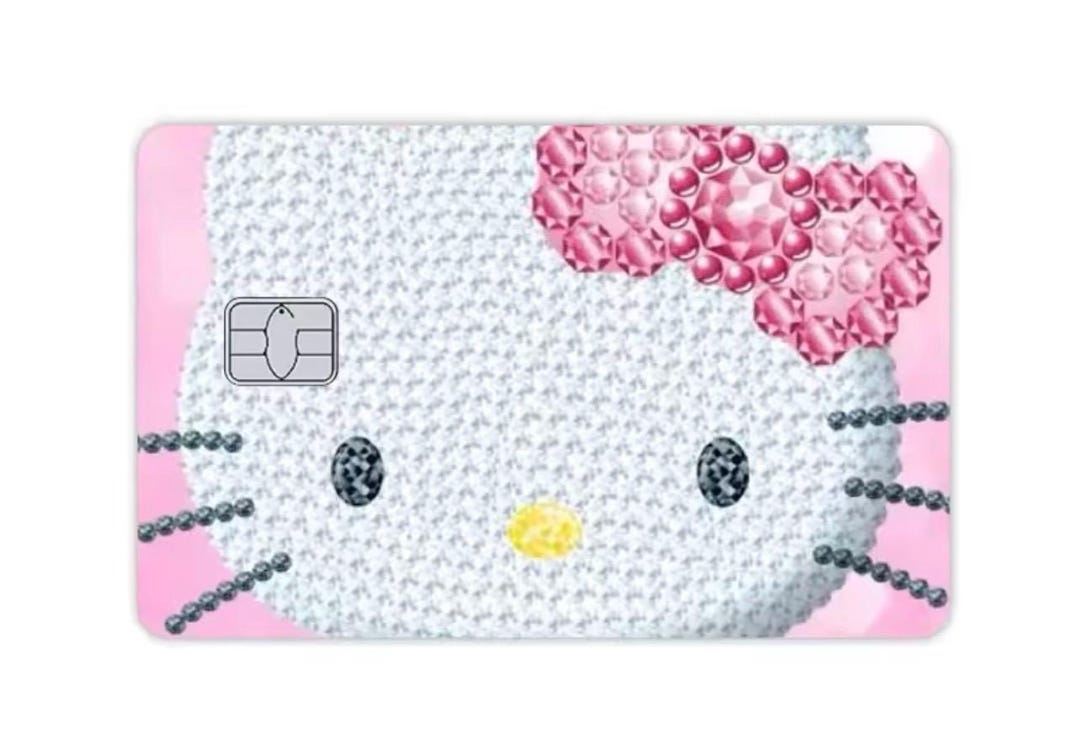 Hello Kitty Credit Debit Card Skin Decal Sticker Vinly Small Chip - Etsy