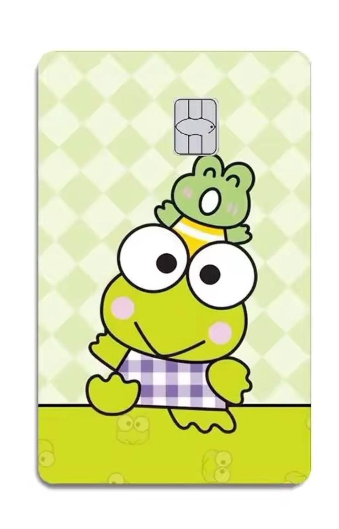 Keroppi Hello Kitty Credit Debit Card Skin Decal Sticker Vinly Small ...