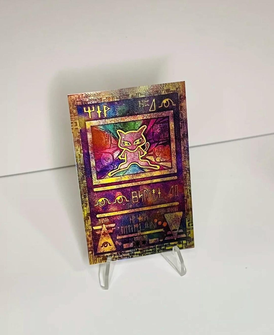 Ancient Mew Holographic Credit Debit Card Skin Decal Sticker Vinly ...