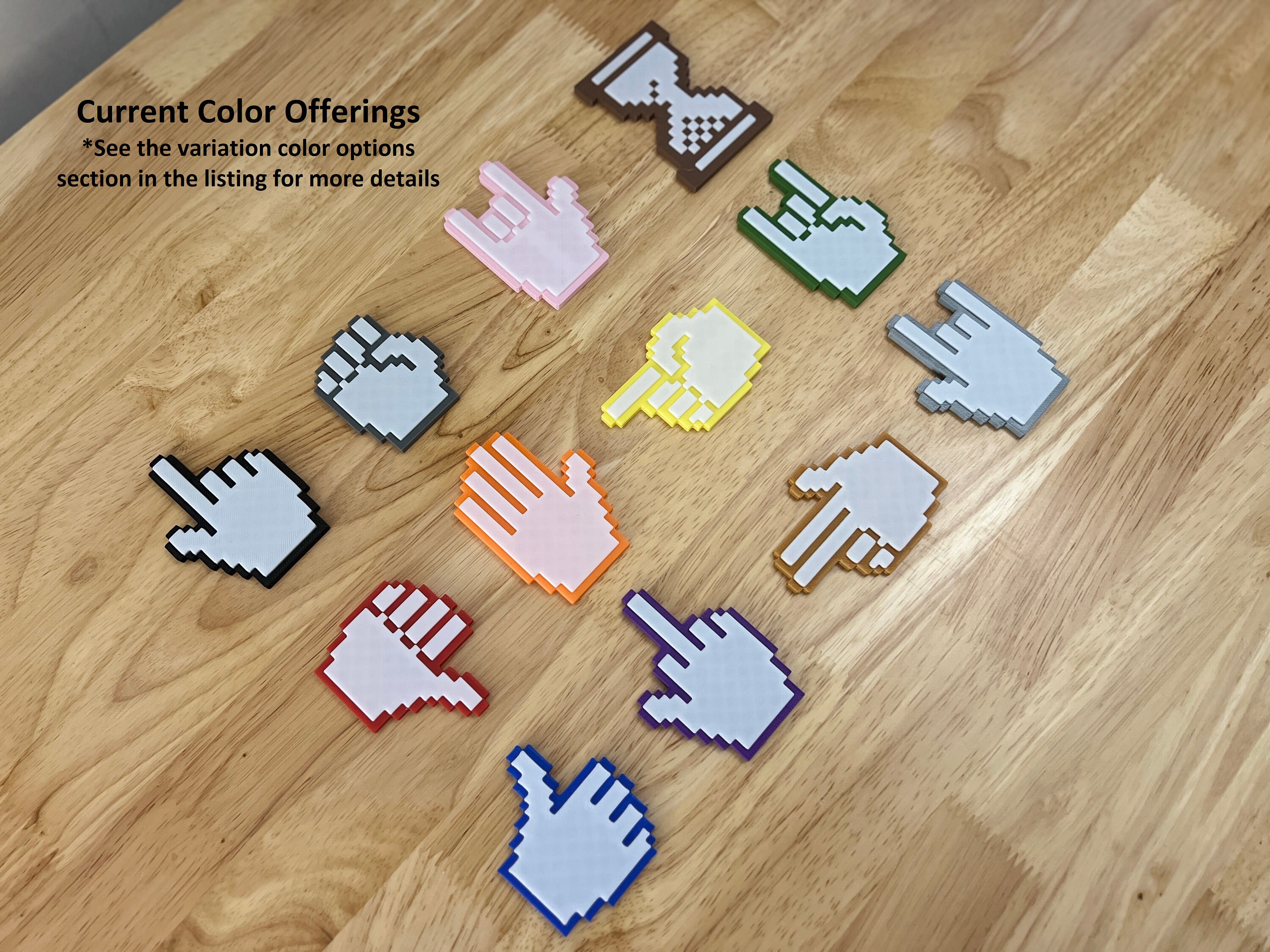 Arrow PC Mouse Cursor 8-bit Pixelated: 3D Magnet With Custom - Etsy Canada