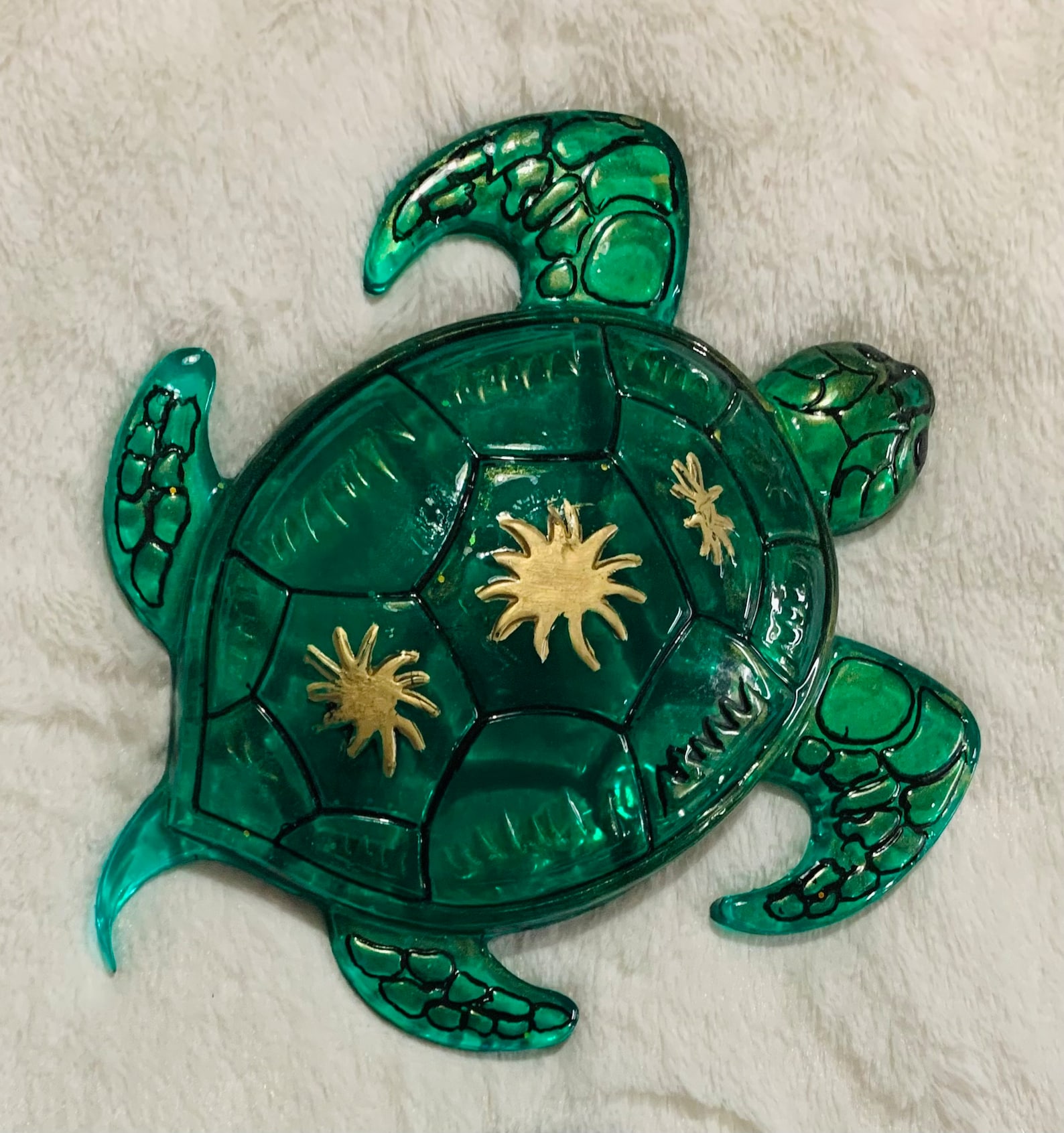 Turtle, Resin Turtle, Turtle Decor - Etsy