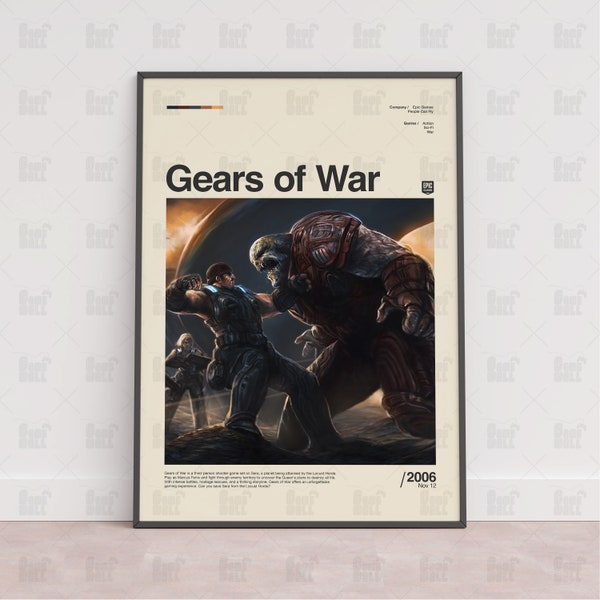 Gears of War Sign - Etsy