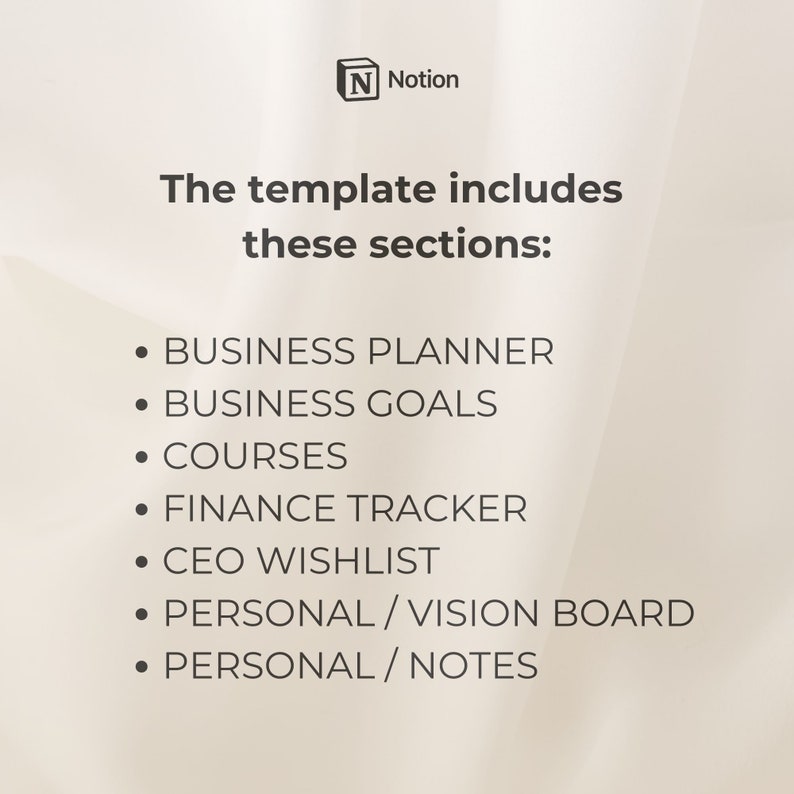 Notion, Notion Template, Notion Templates, Notion Planner, Notion ...