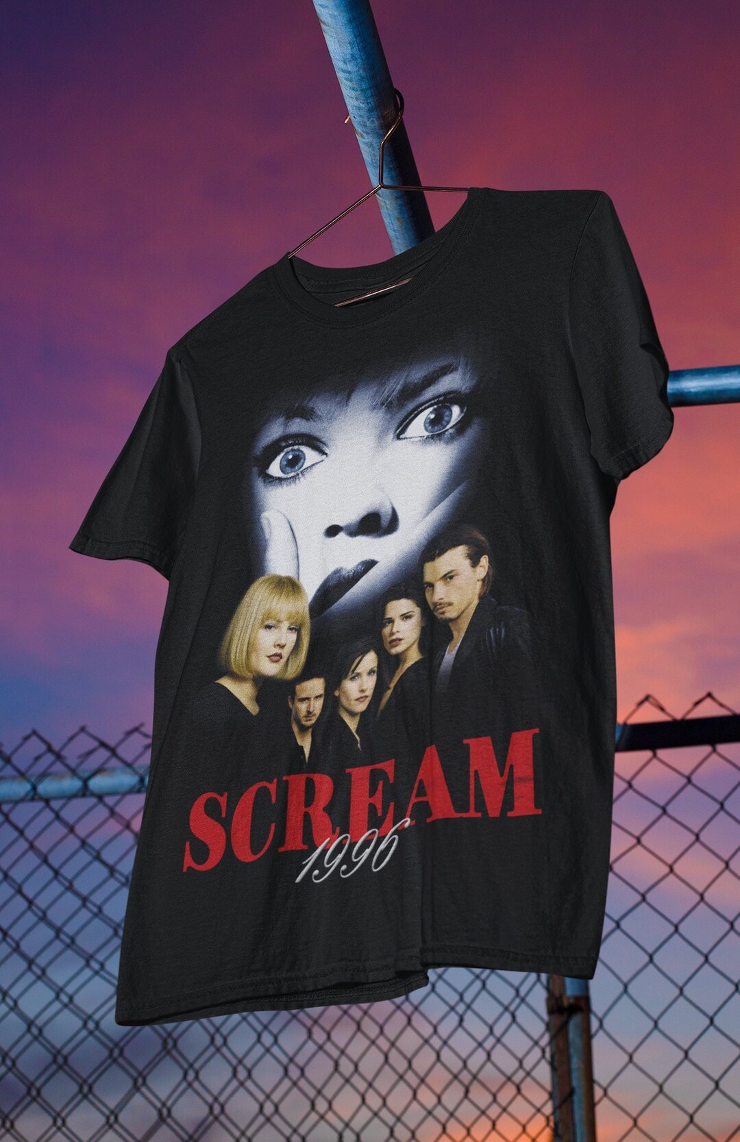 Retro Drew Barrymore Scream Shirt,retro Scream Movie Shirt,scream Movie ...