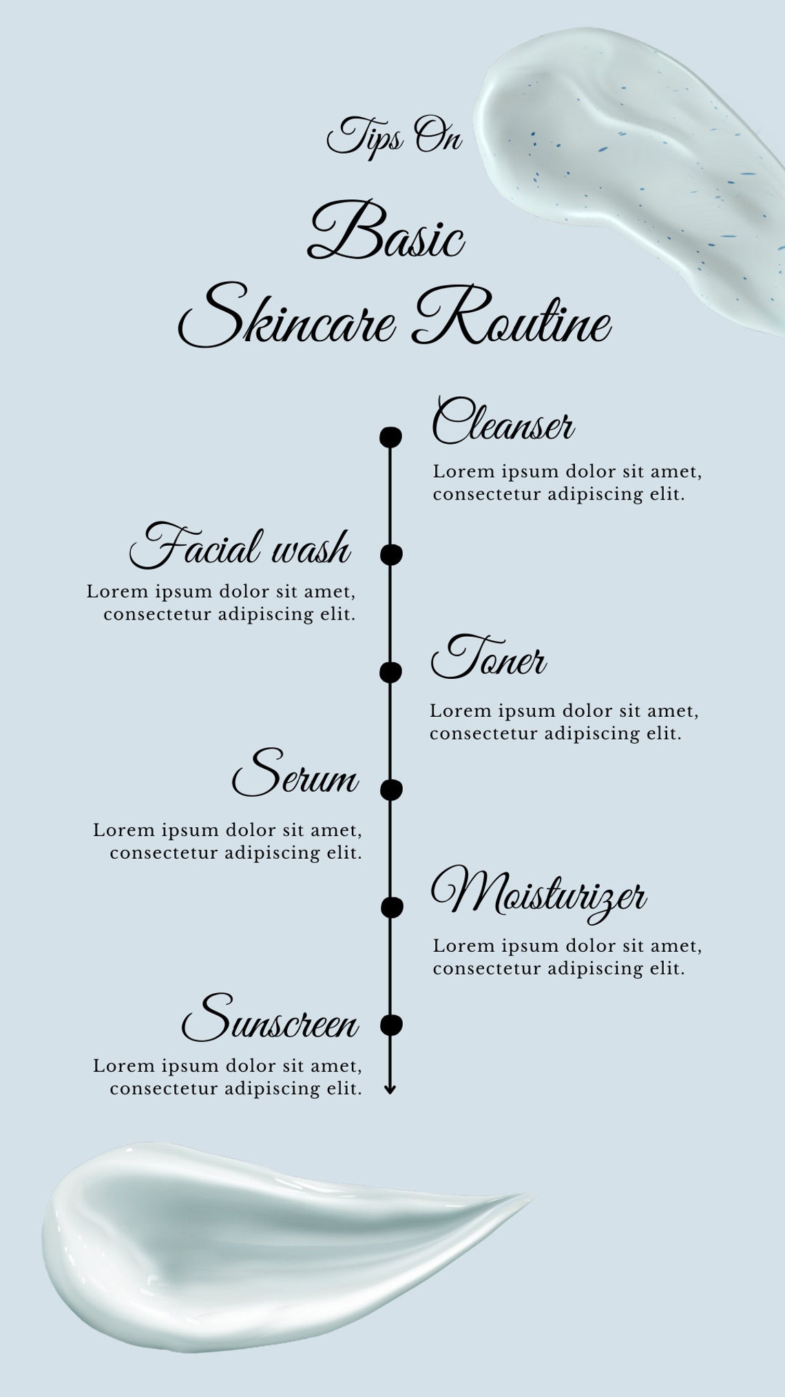 Editable Skincare Routine Cards Skincare Routine Planner - Etsy