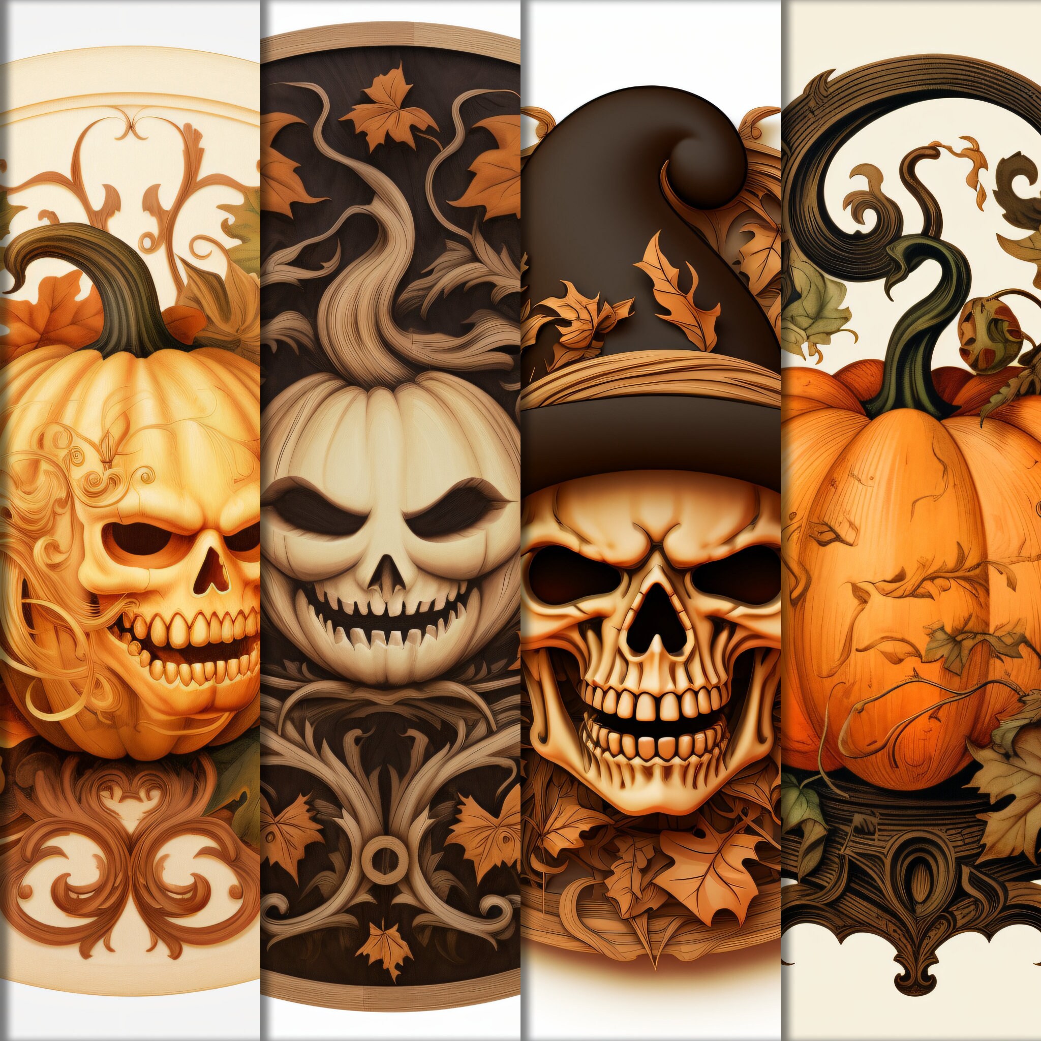 Halloween Pack 9 Clipart, Digital Cliparts - Fine Art Digital Clipart ...
