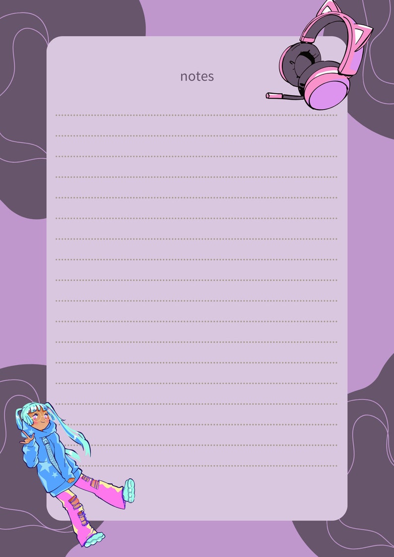 Digital Notebook Digital Note Templates Notability Notebook Digital ...