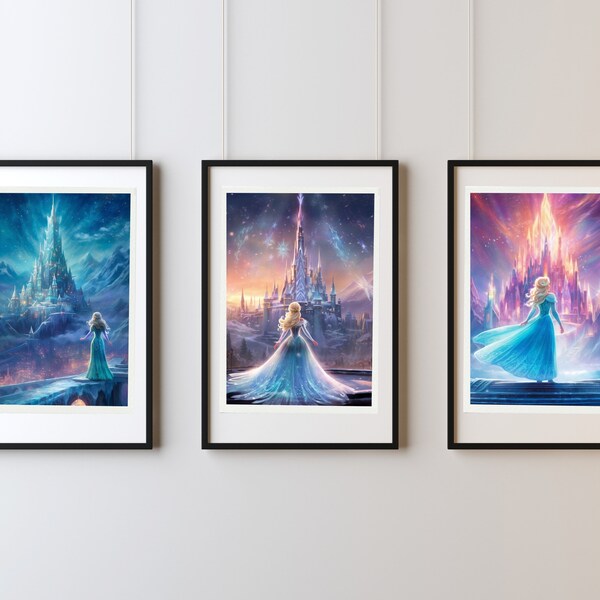Frozen Art - Etsy